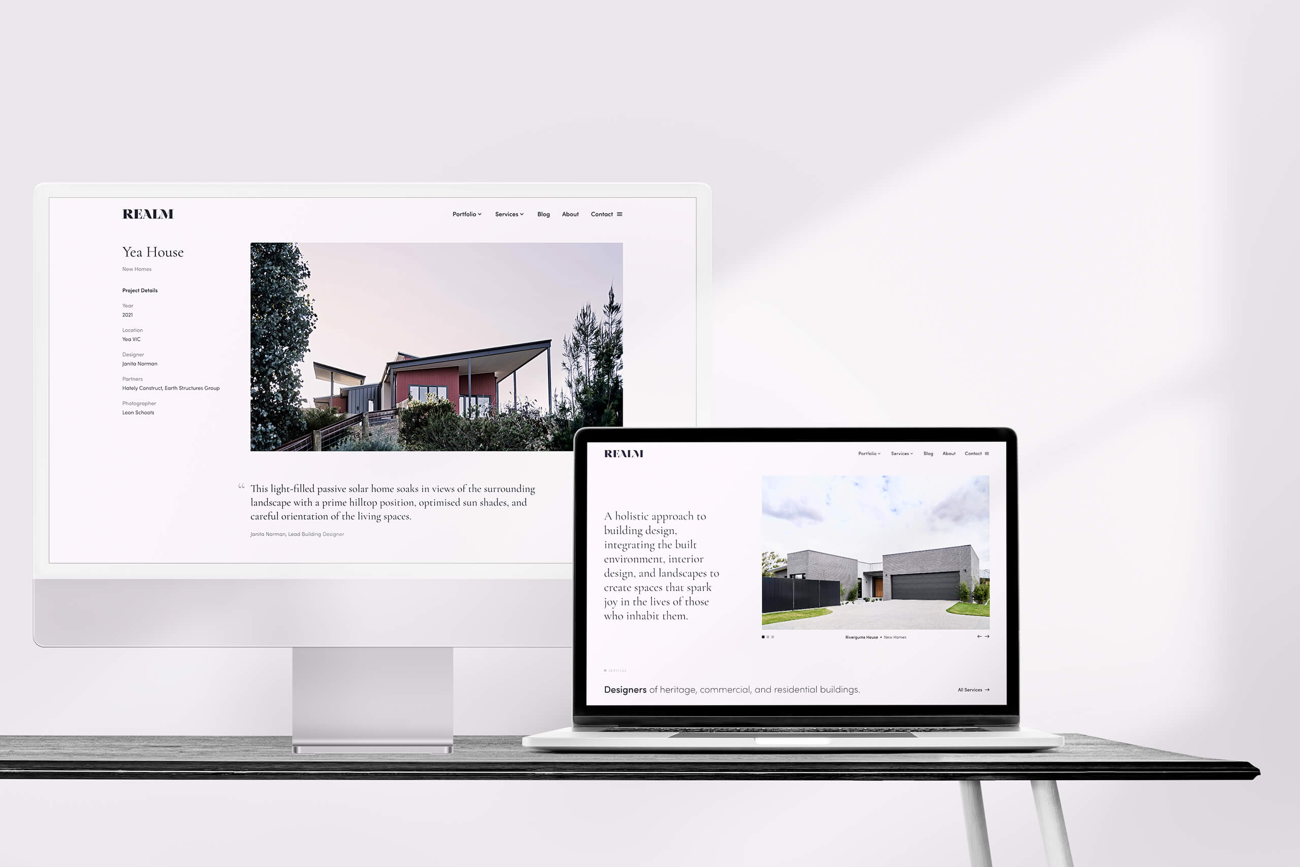 Realm Building Design Custom Web Design Project | Creative Revolution